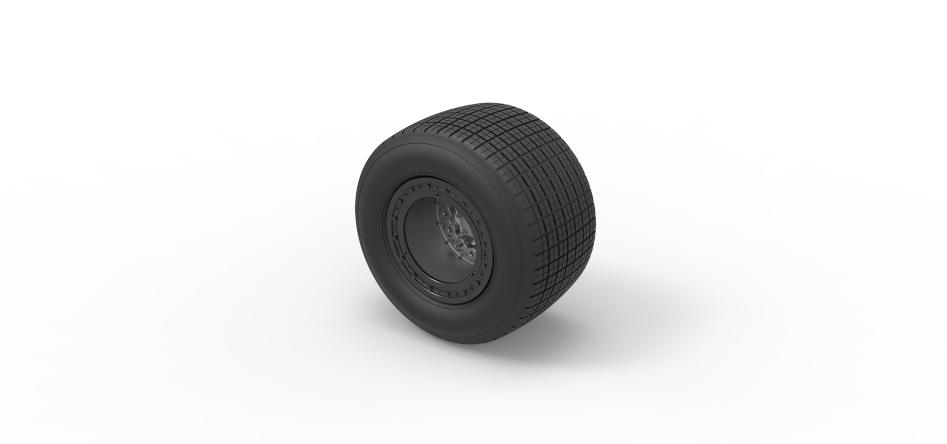 3D Wheel Of Super Dirt Late Model Version 2 Scale 1 To 25 - TurboSquid ...