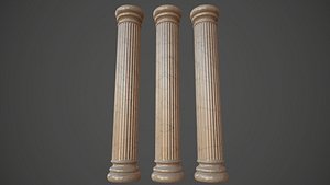 3D Column Roman Models - Browse & Download Formats - TurboSquid