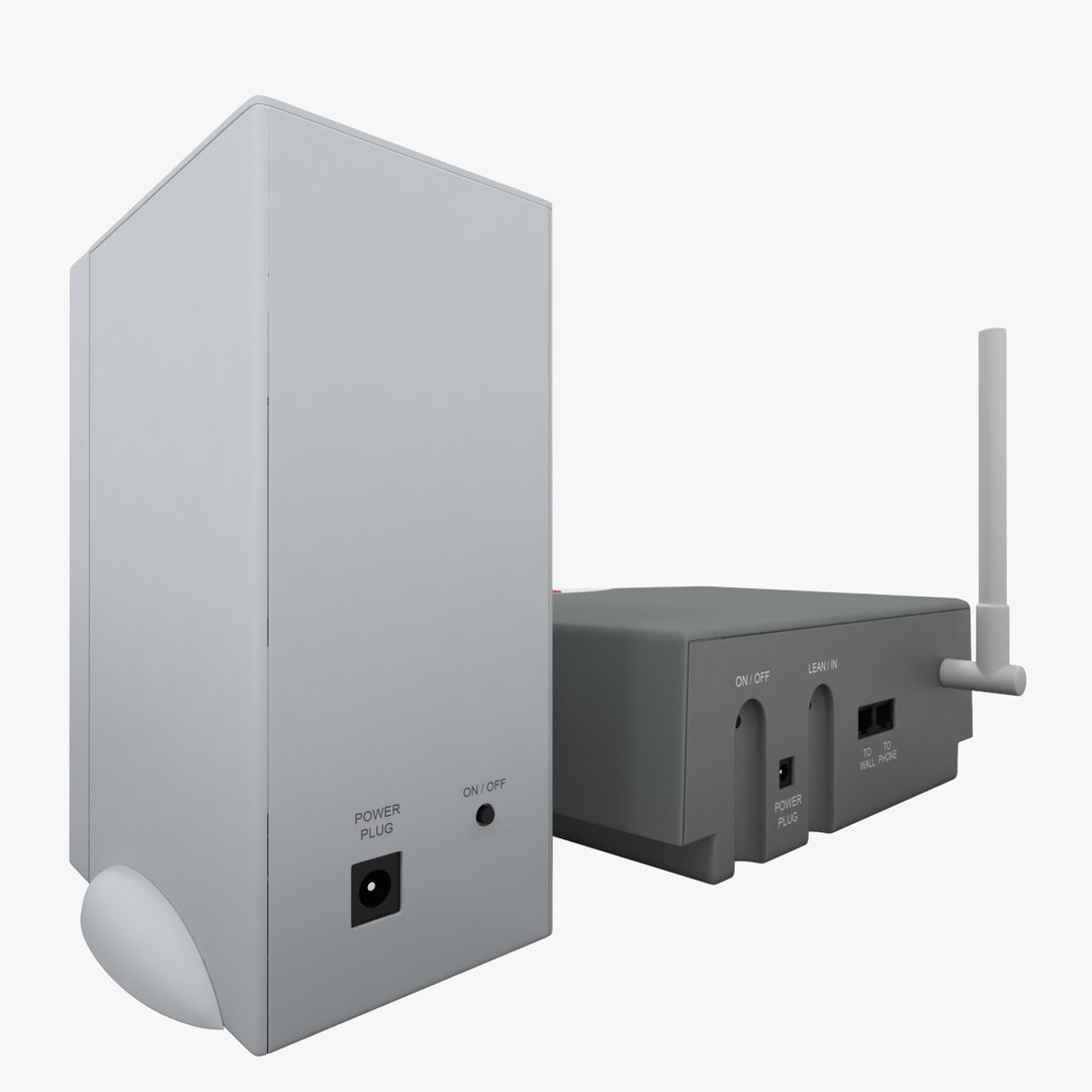 home security lasershield set 3d model