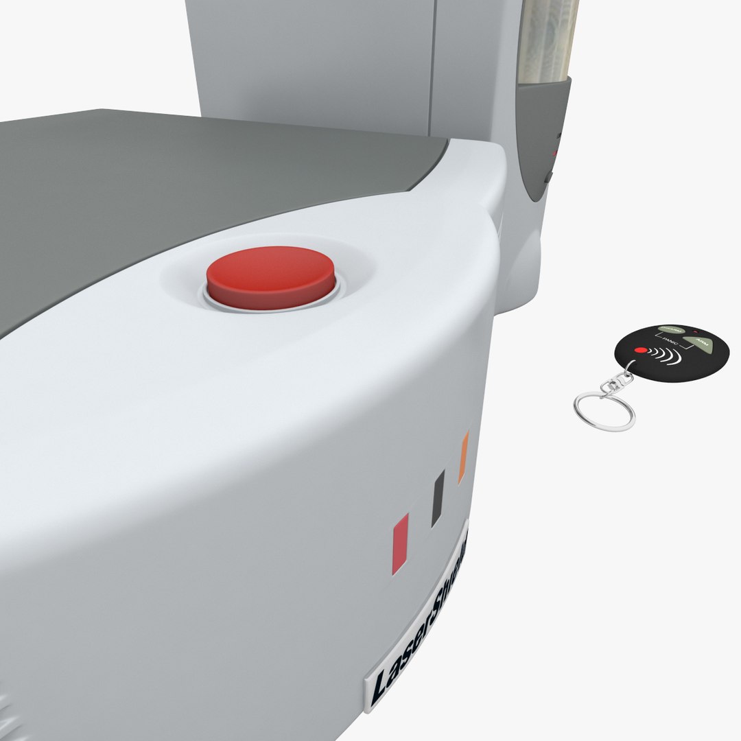 home security lasershield set 3d model