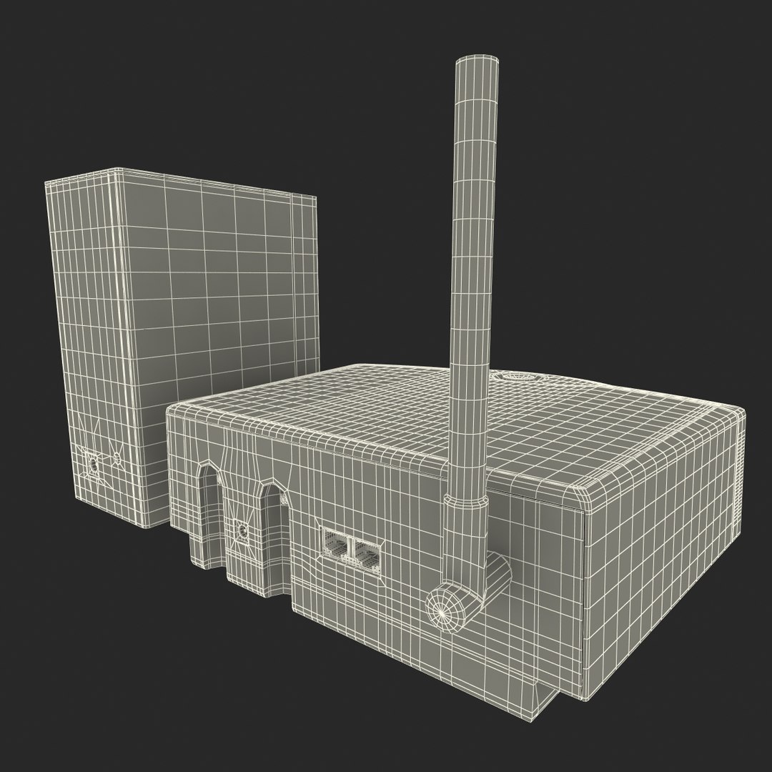 home security lasershield set 3d model