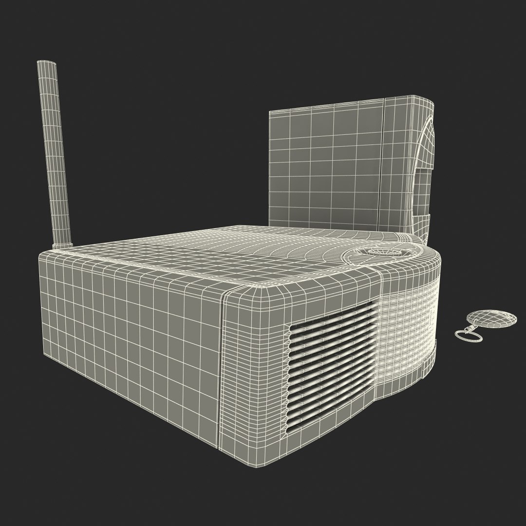 home security lasershield set 3d model