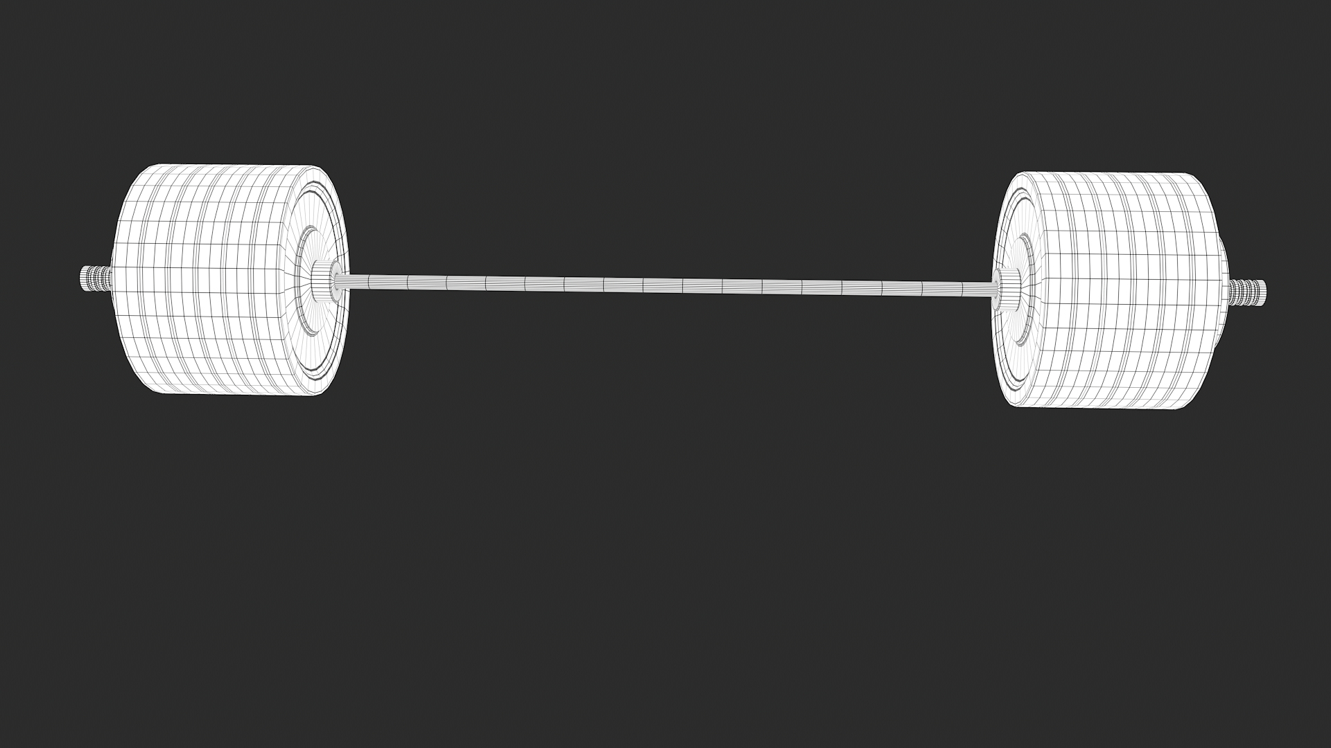 Barbell Weights 3D Model - TurboSquid 1521427