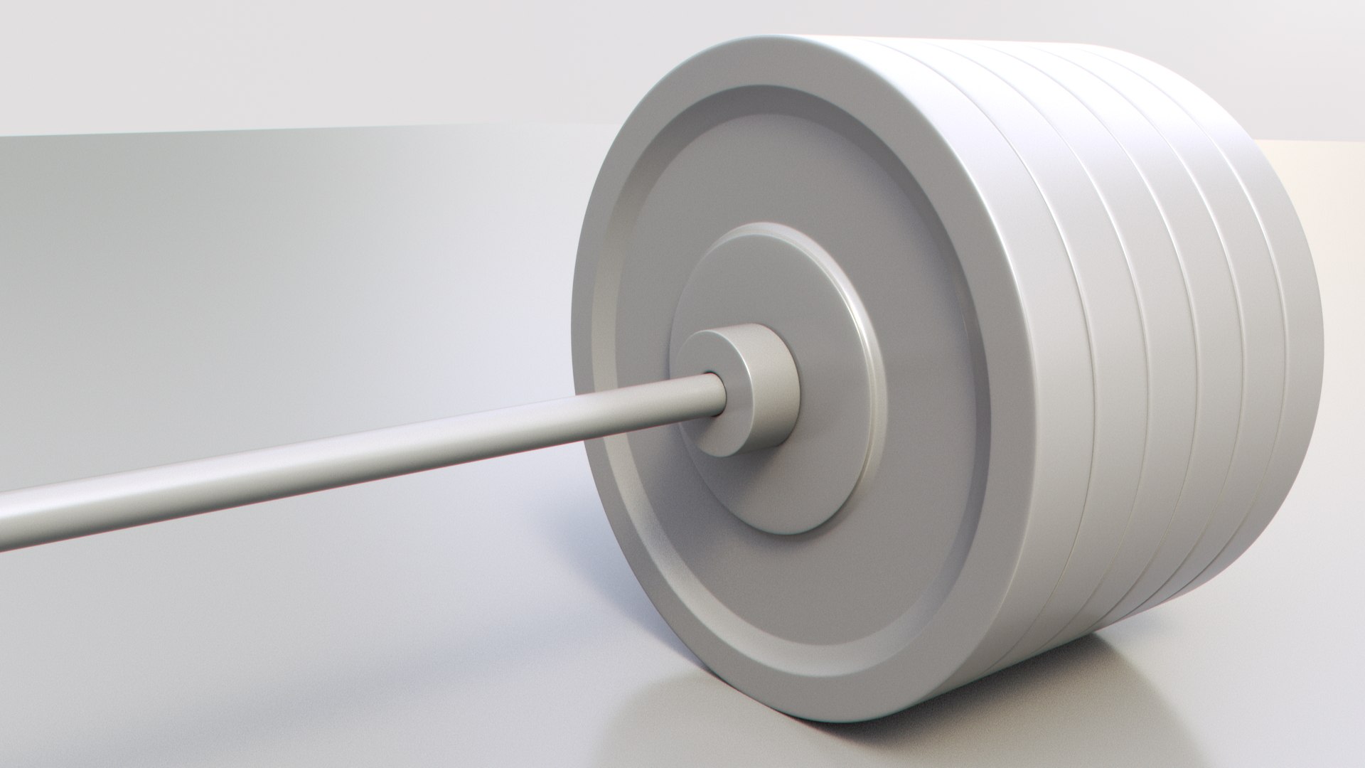 Barbell Weights 3D Model - TurboSquid 1521427