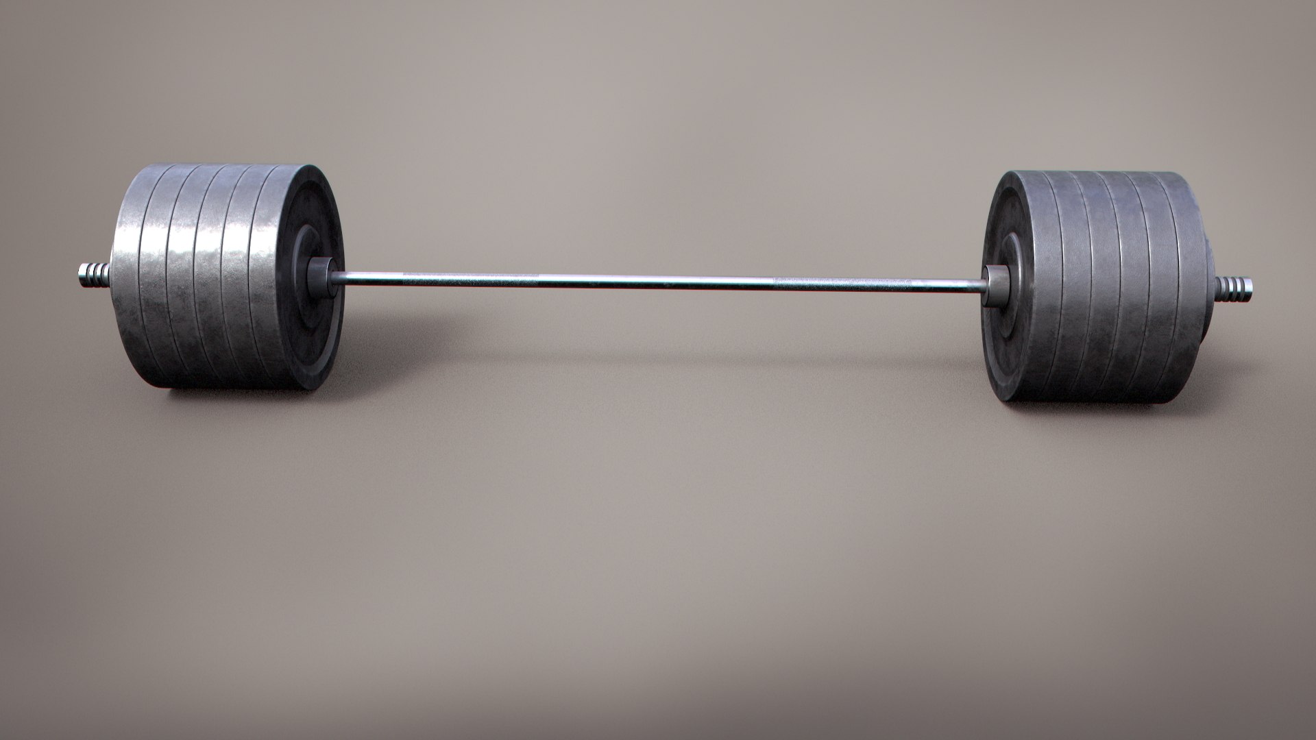 Barbell Weights 3D Model - TurboSquid 1521427