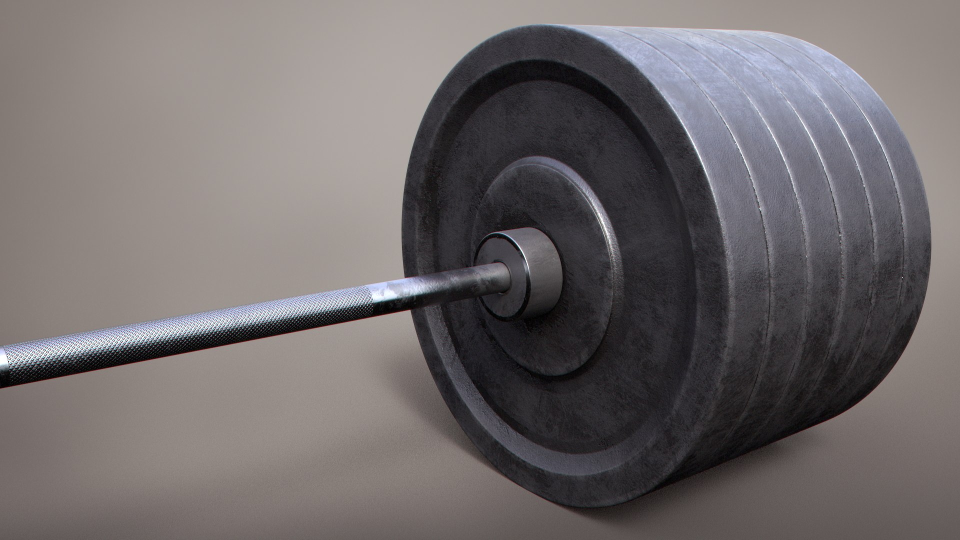 Barbell Weights 3D Model - TurboSquid 1521427