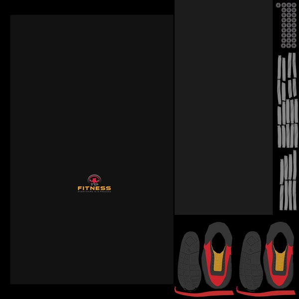 3D модель Фитнес Модель F3 - TurboSquid 1303498