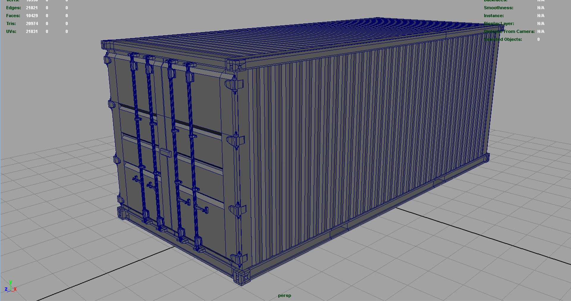 China post container 3D - TurboSquid 1352961