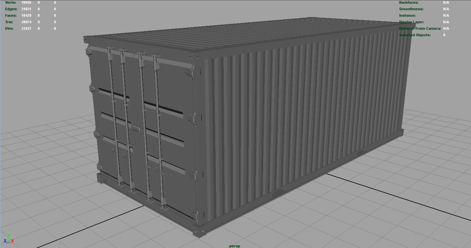 China post container 3D - TurboSquid 1352961