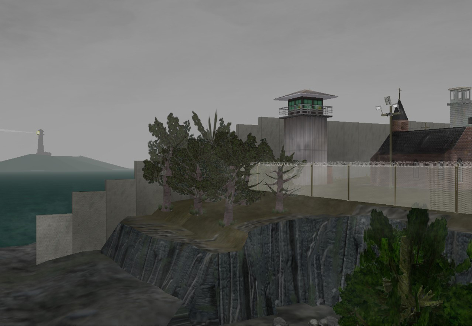 blender prison buildings interactive