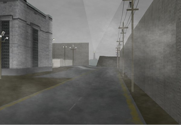 blender prison buildings interactive