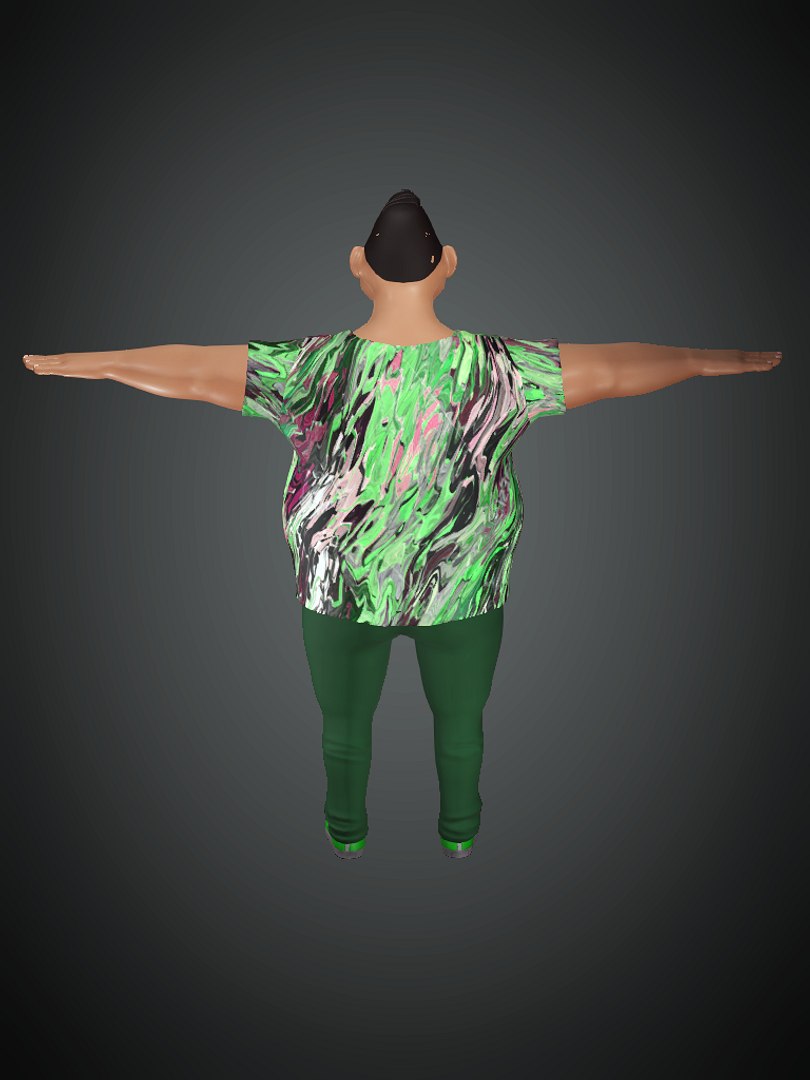 3D модель 3D модель персонажа из мультфильма "Человек-Филип ...