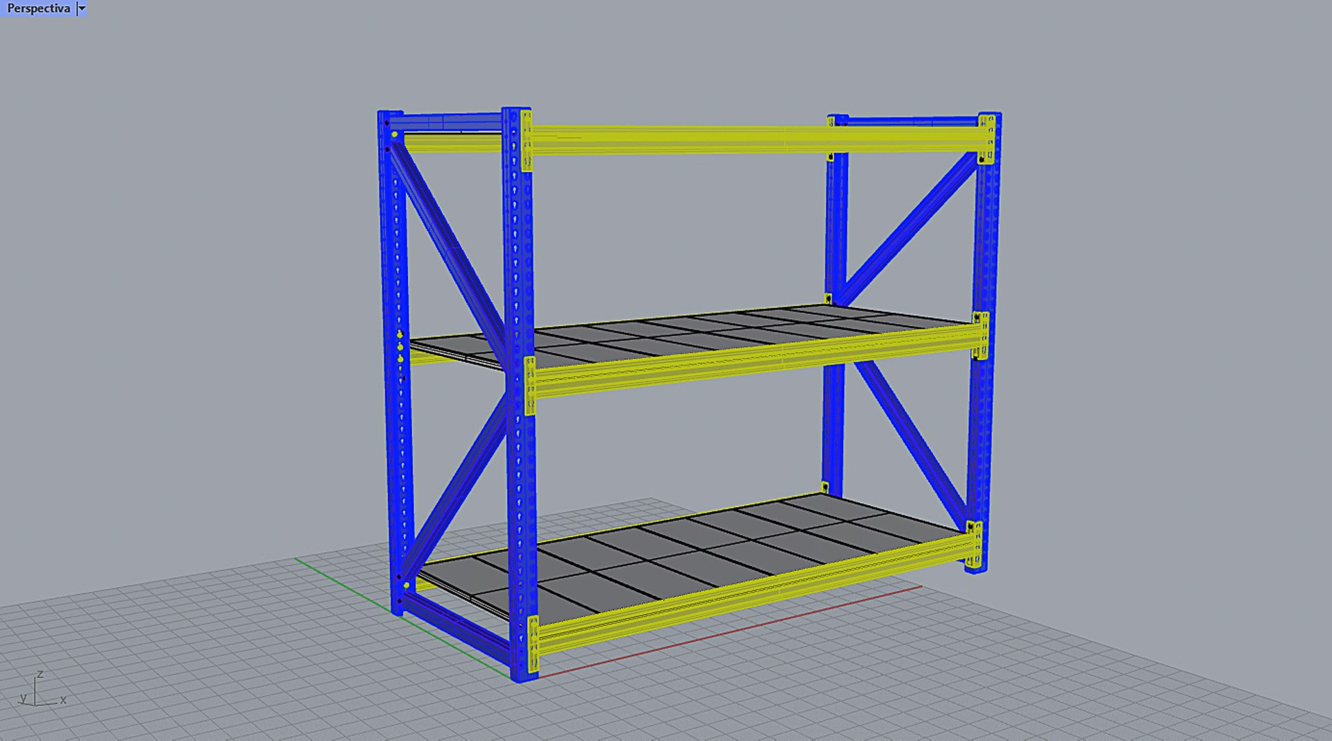 Model 3d Rack type B Modelo 3D - TurboSquid 1999965