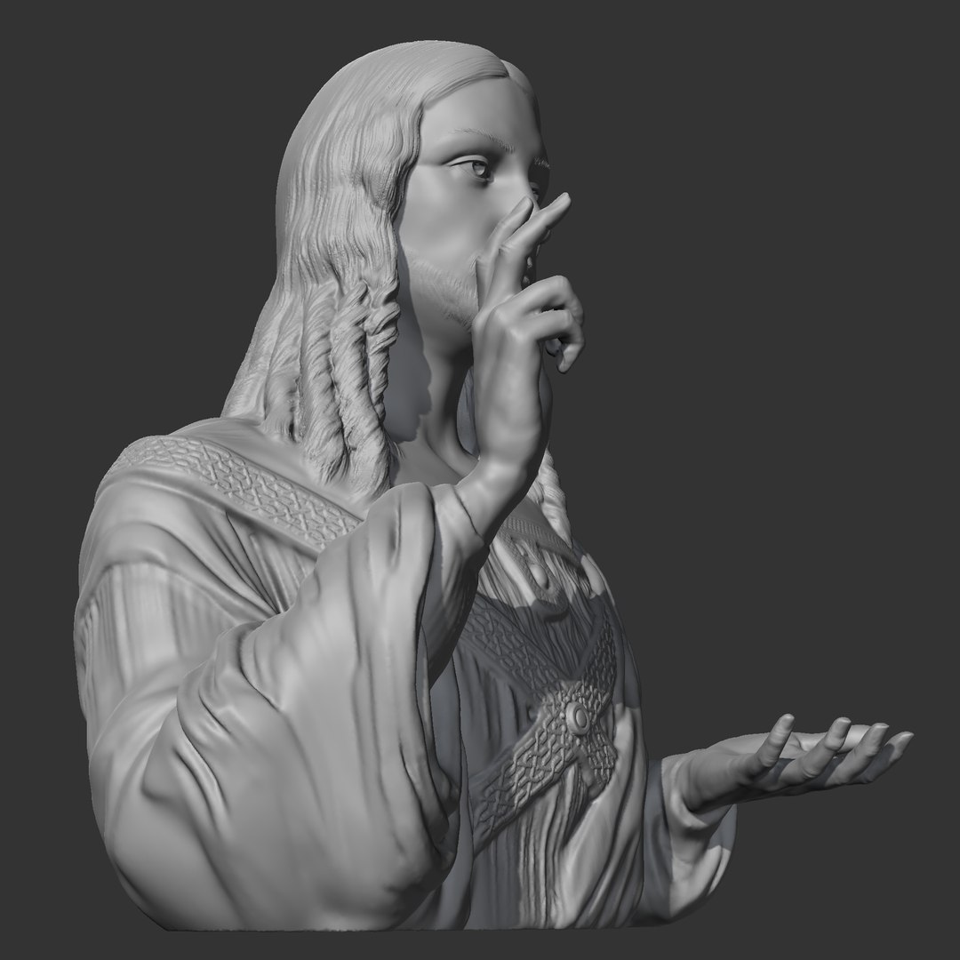 3D Salvator Mundi Print Model - TurboSquid 2065518