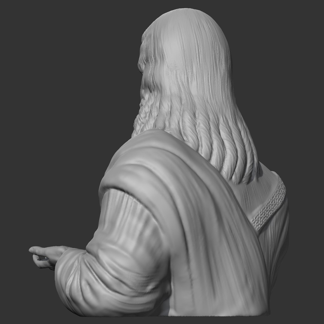 3D Salvator Mundi Print Model - TurboSquid 2065518