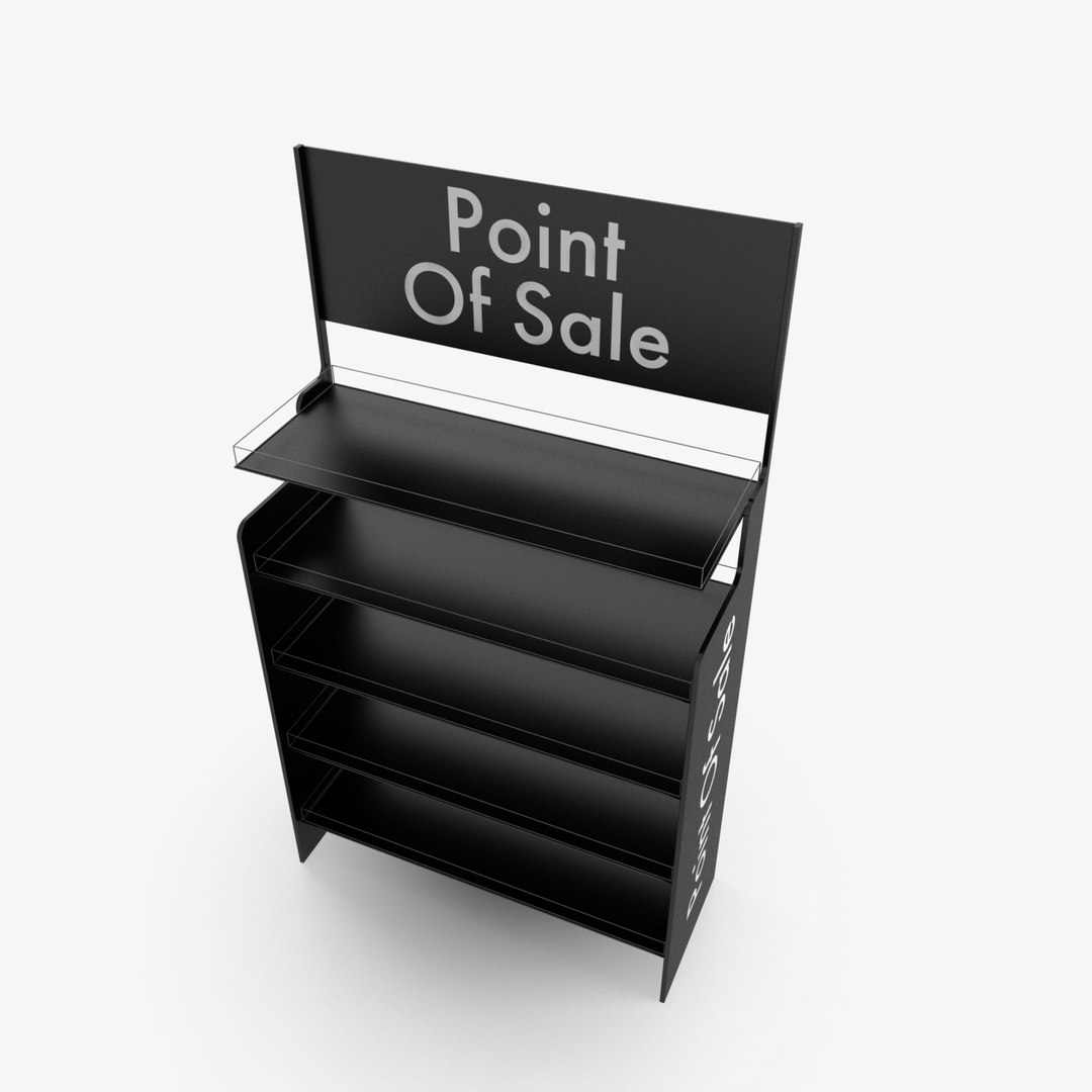 Display Rack Model - TurboSquid 1372970