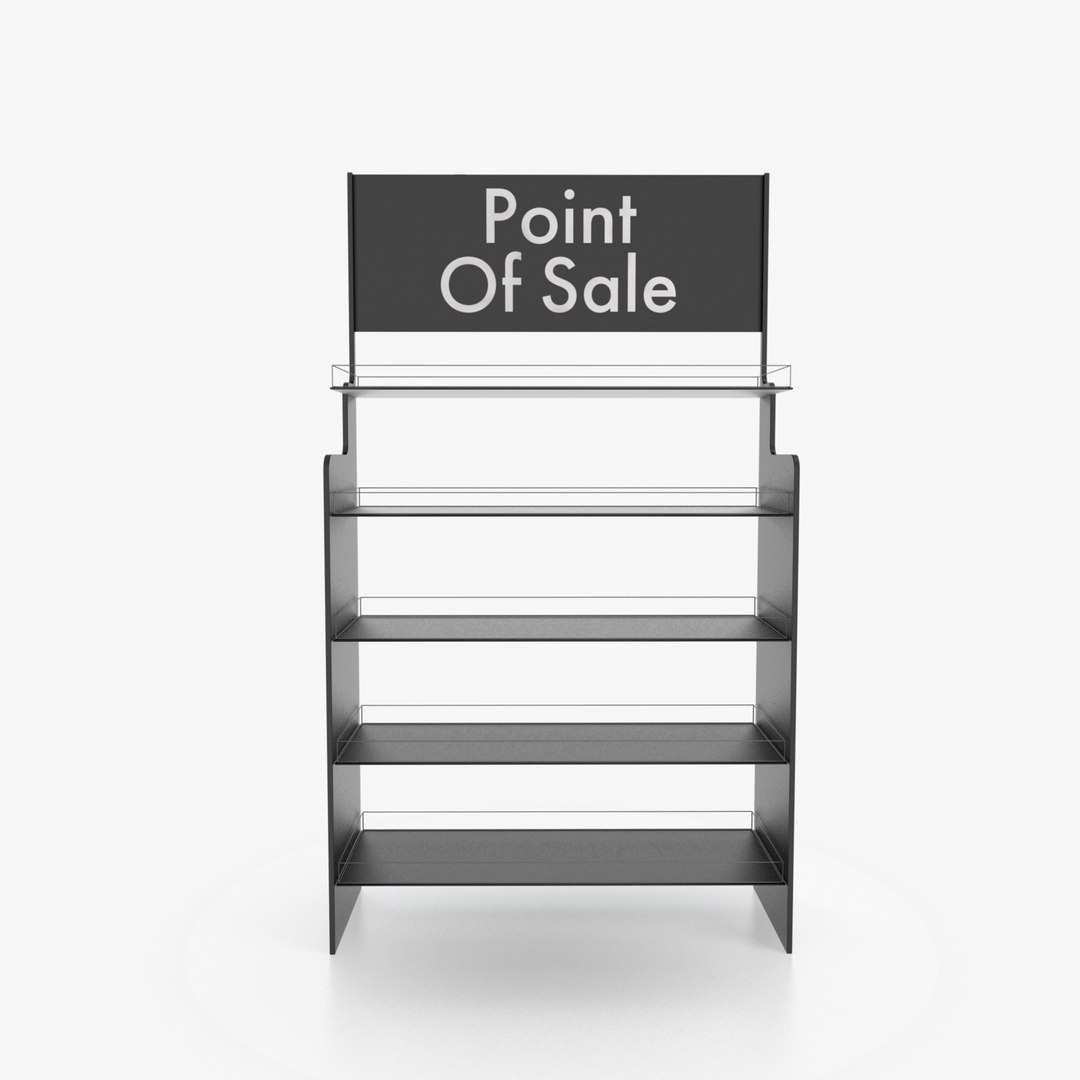 Display Rack Model - TurboSquid 1372970