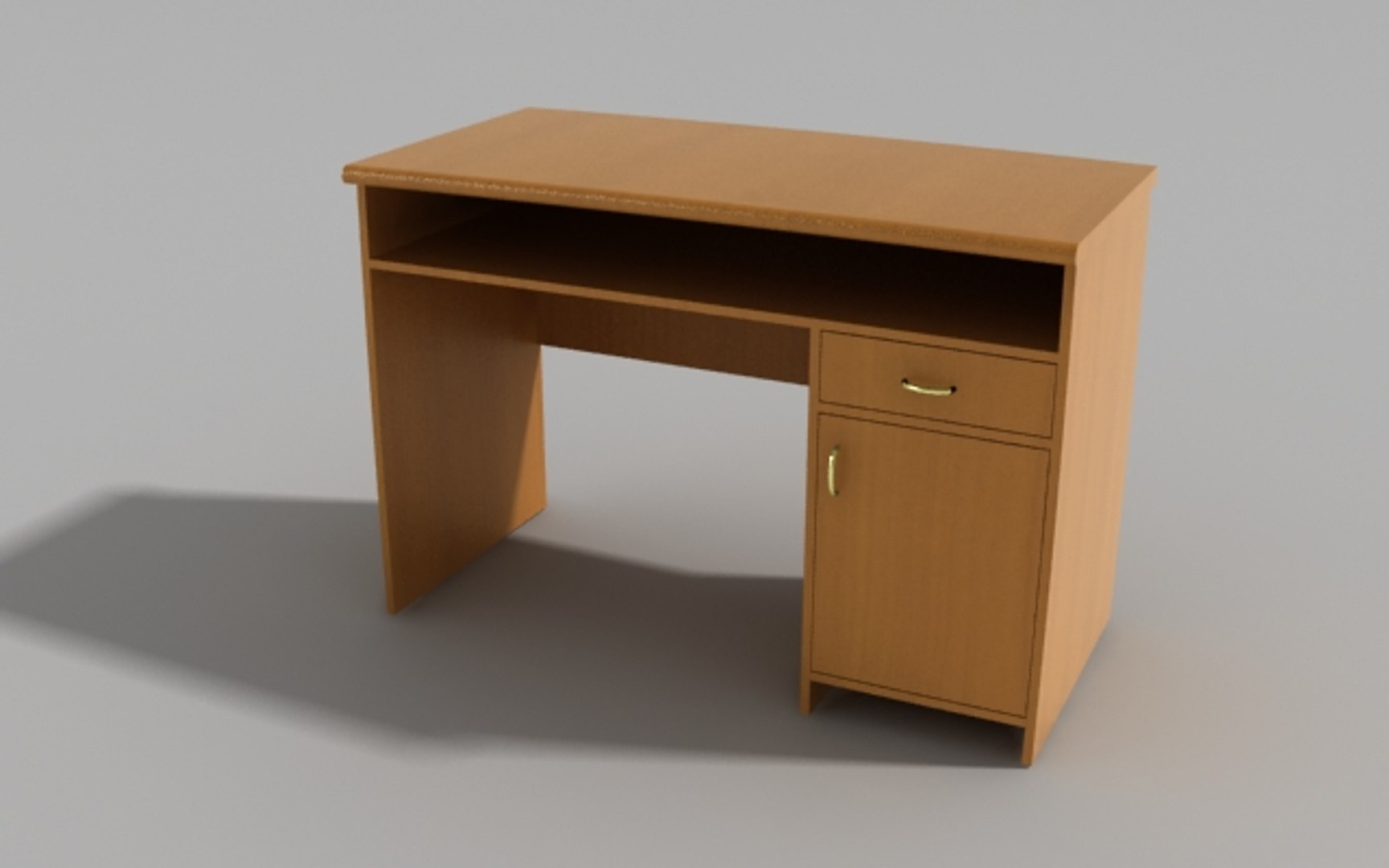 3d Model Computer Desk