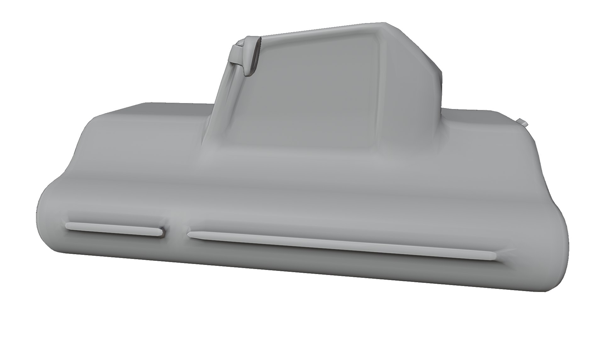 3D Simple Futuristic Cab 2090 Toy Car model - TurboSquid 1931586