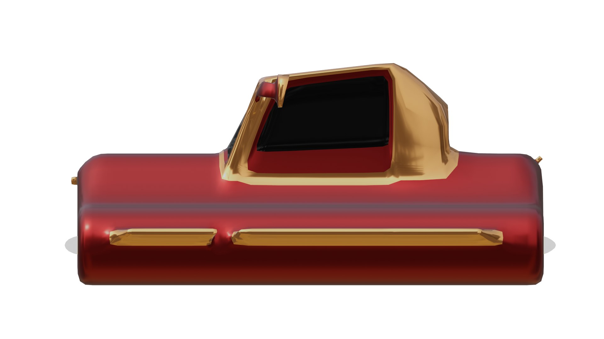 3D Simple Futuristic Cab 2090 Toy Car Model - TurboSquid 1931586