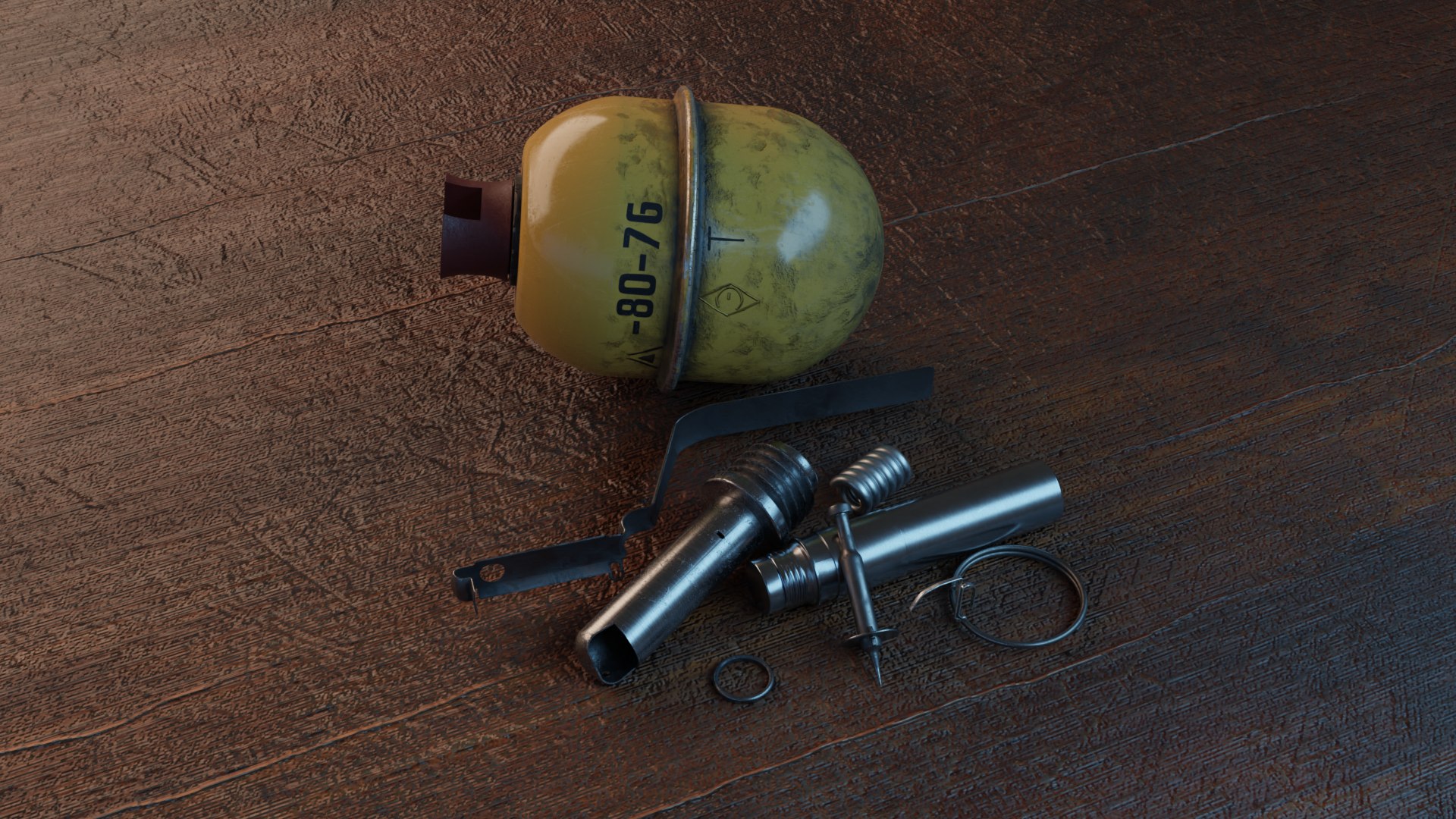 modelo 3d RGD 5 Russian grenade - TurboSquid 2112591