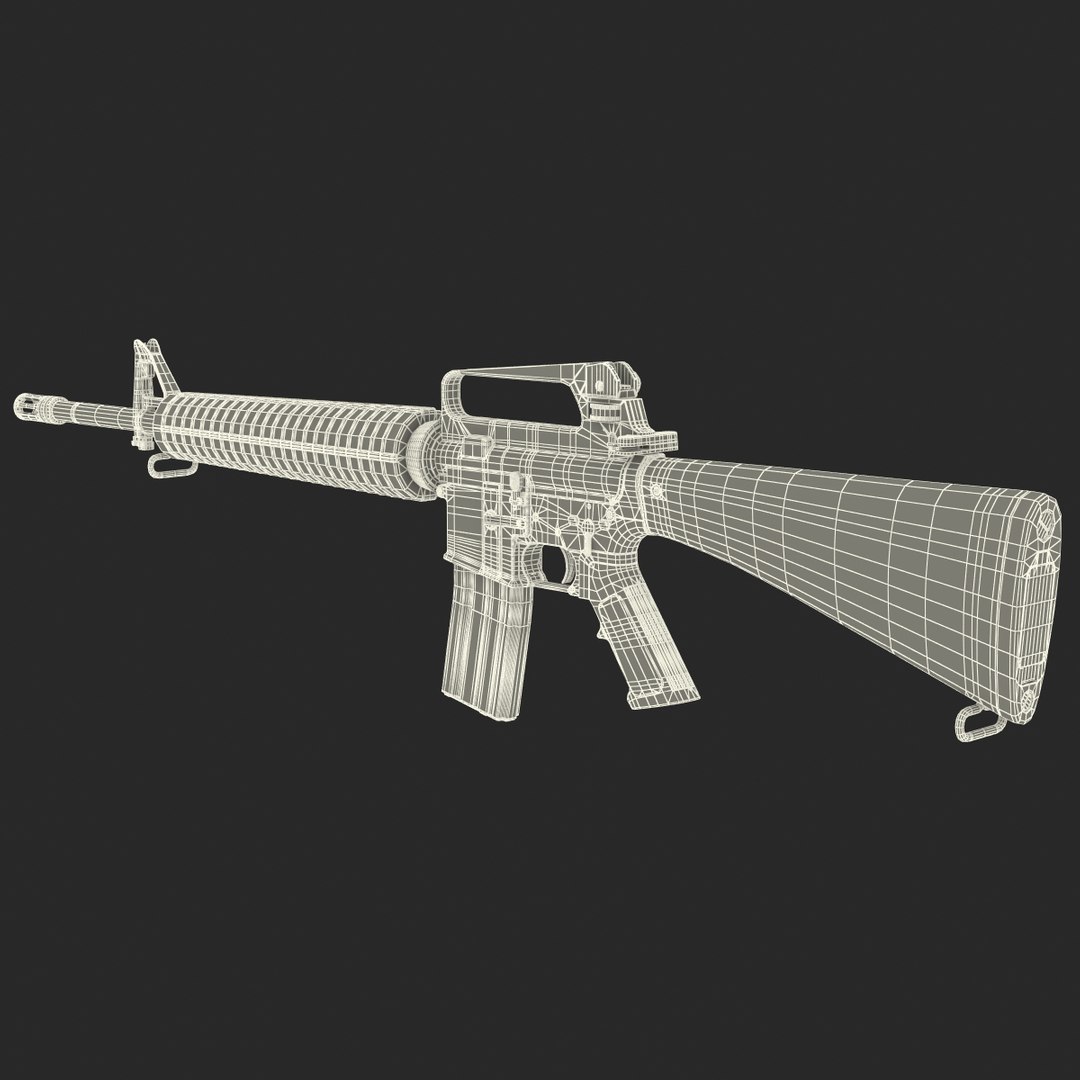 3d assault rifle generic 2