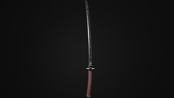 modelo 3d Low-Poly Katana 3d Model by Nikdox - TurboSquid 2068504