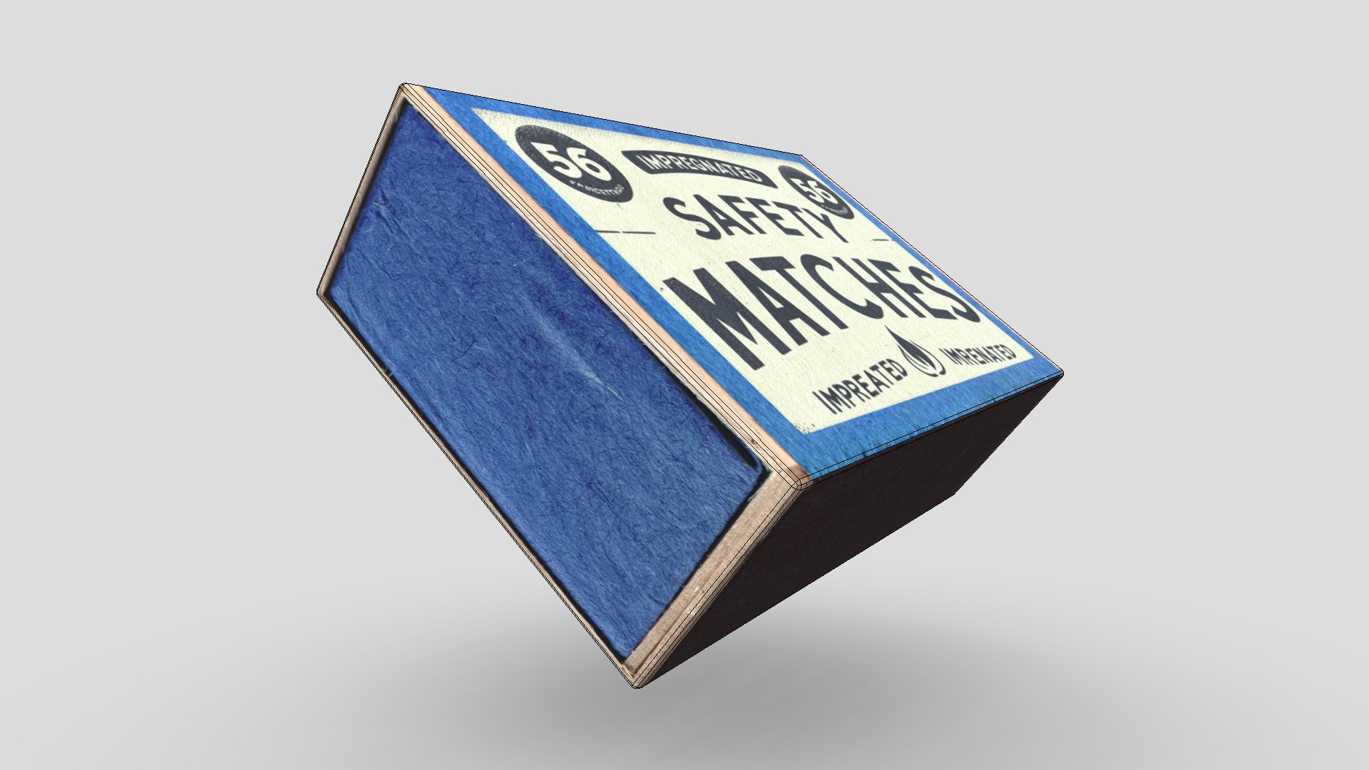 Free CC0 - Match Box 3D Model - TurboSquid 2194179