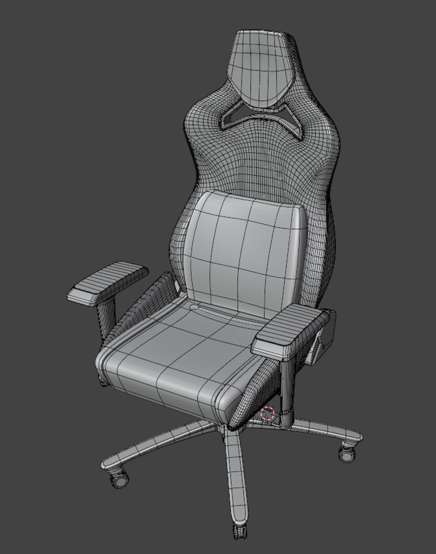 3D Game Chair Model - TurboSquid 1609551