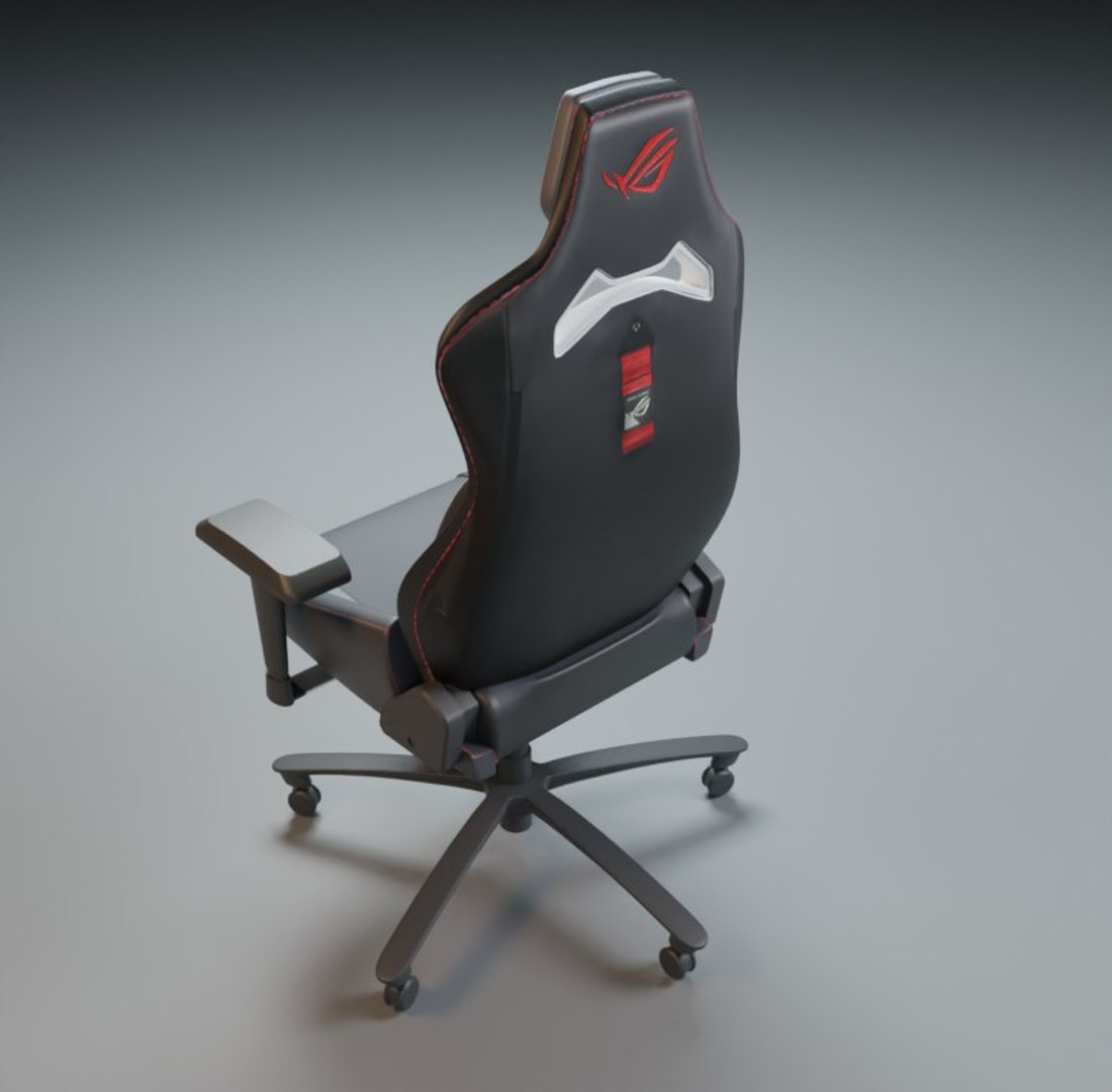 3D Game Chair Model - TurboSquid 1609551