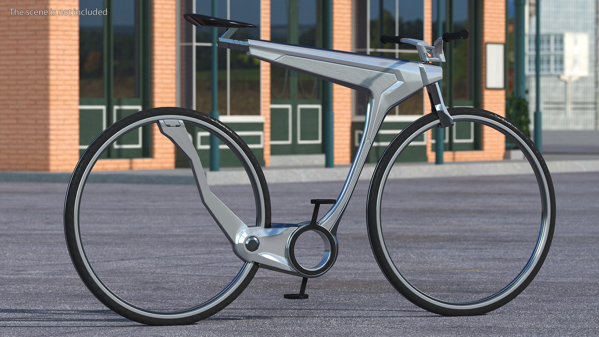 Futuristic Electric Bicycle 3D Model - TurboSquid 2080763