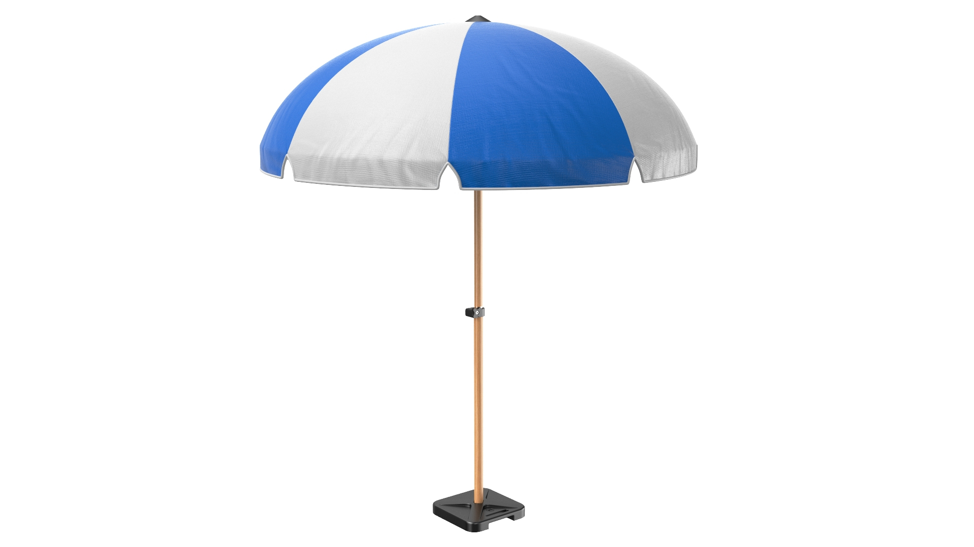 3D Two Detailed Patio Umbrellas Model - TurboSquid 2126721