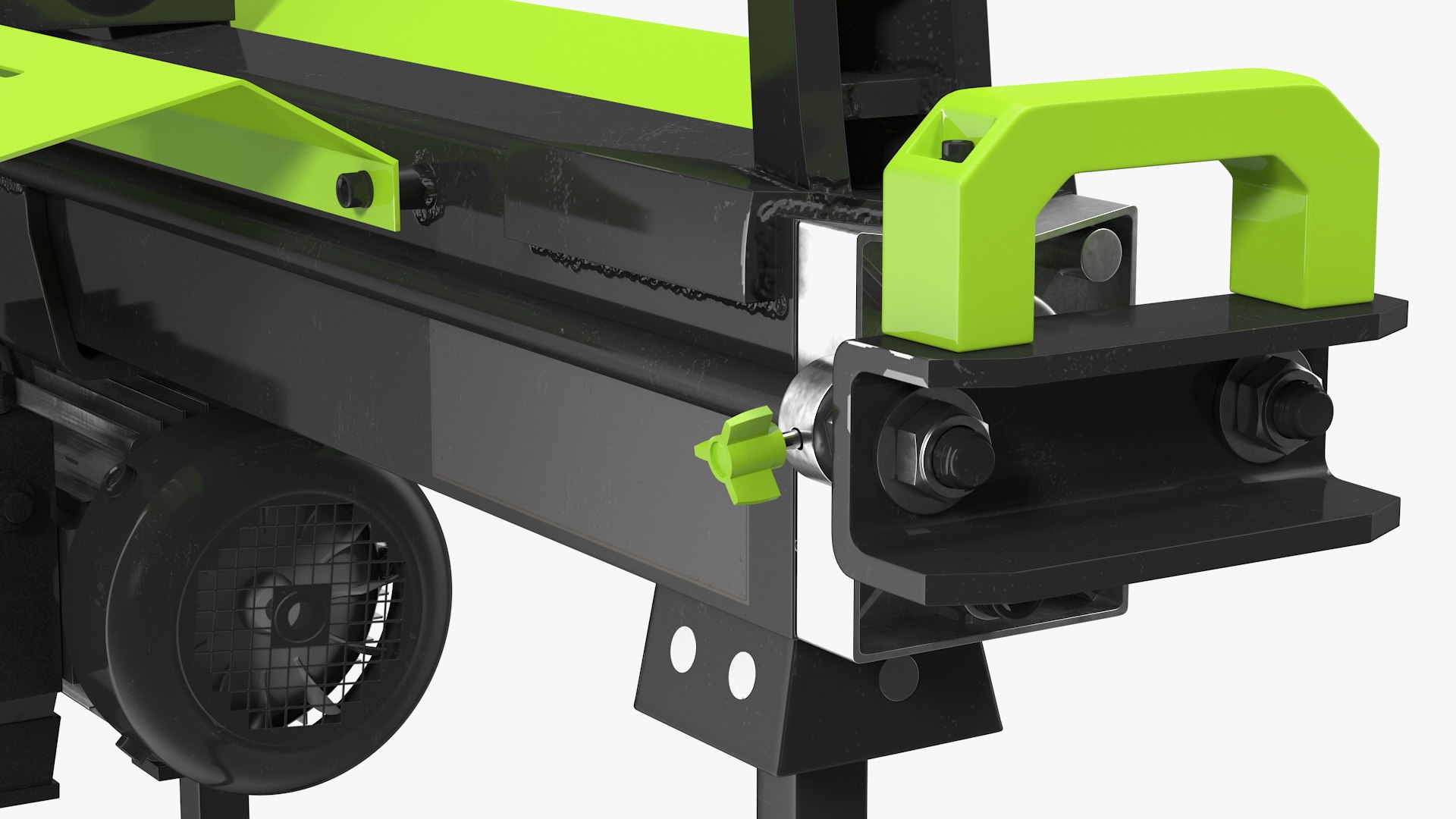 3D electric log splitter stand - TurboSquid 1651794