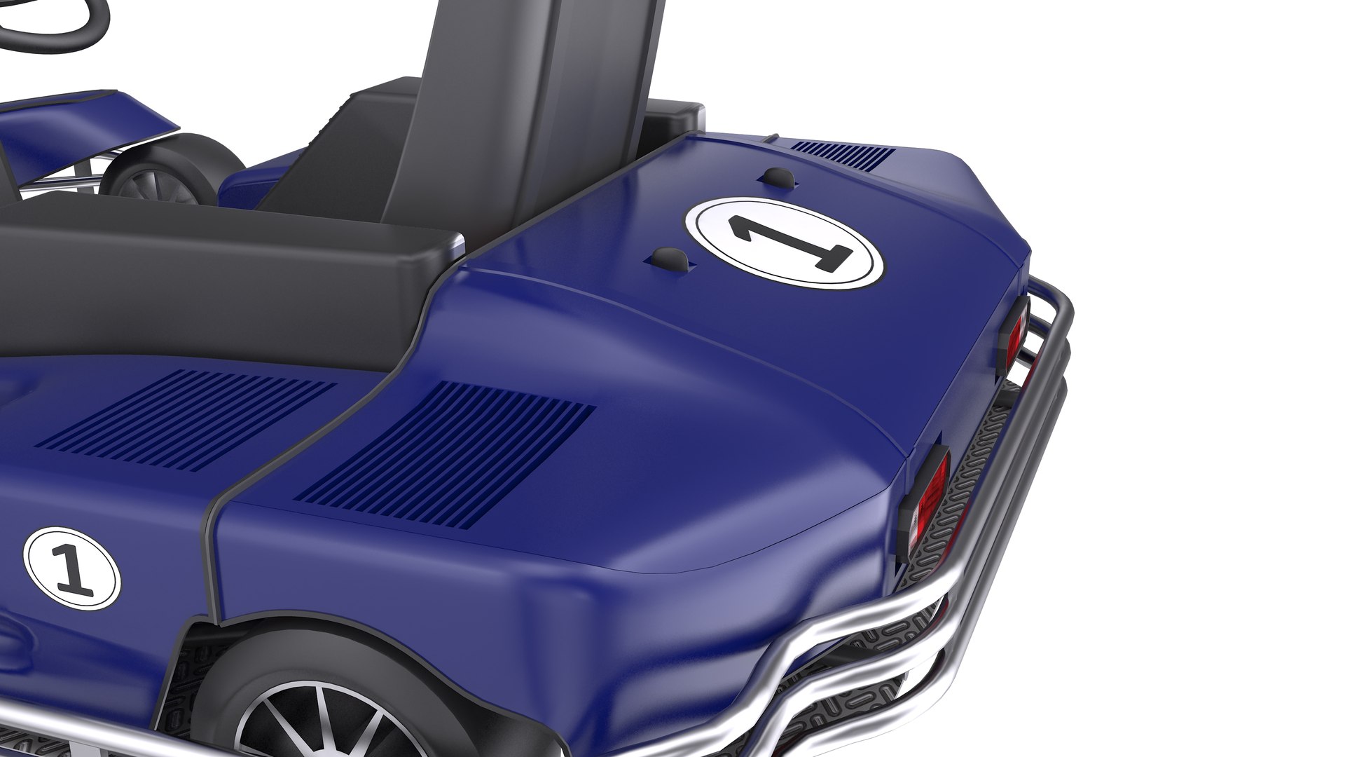 3D Go Kart - Blue Model - TurboSquid 1910879