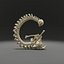 Letter G Bones Skeleton 3D Model - TurboSquid 1544892