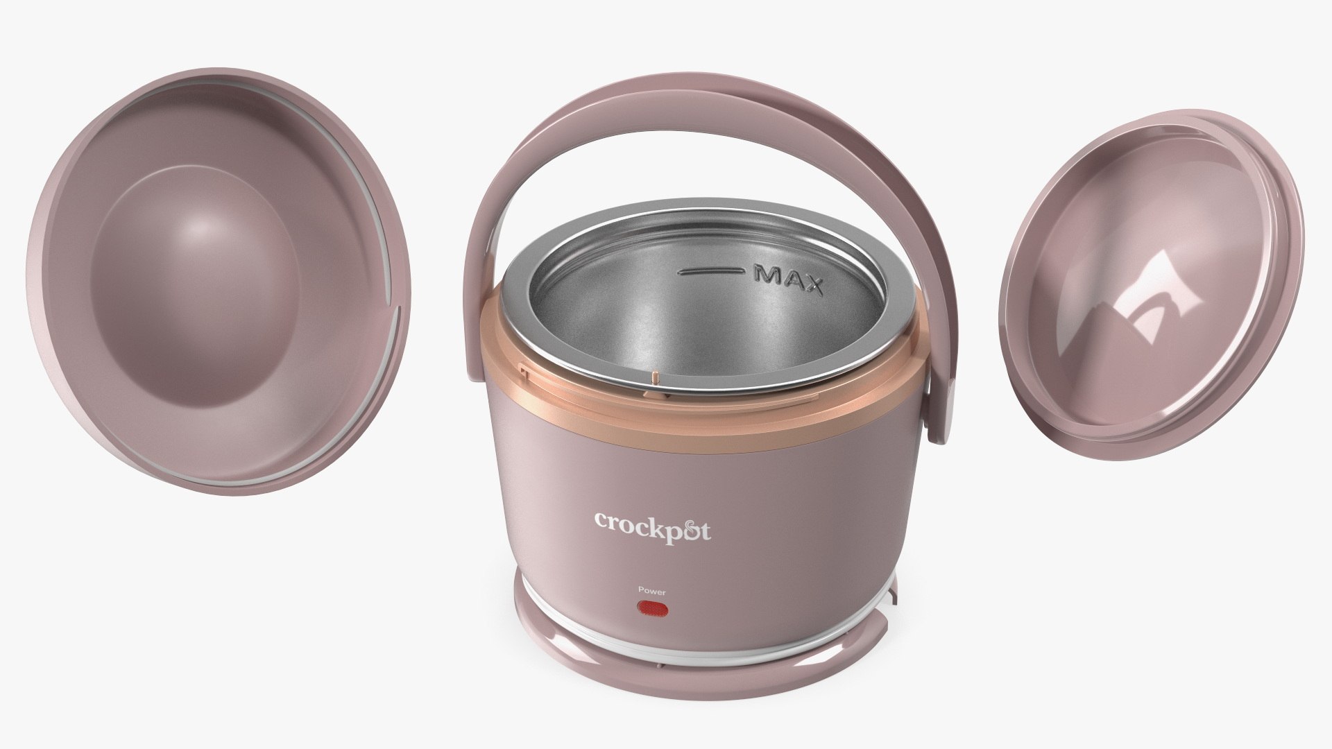 3D Heater Lunch Box Crockpot Pink - TurboSquid 2025421