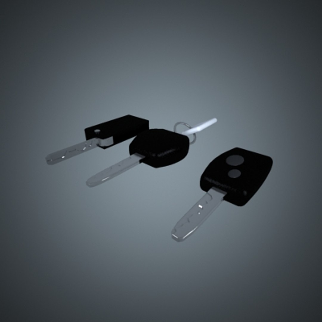 Car Keys 3d Model