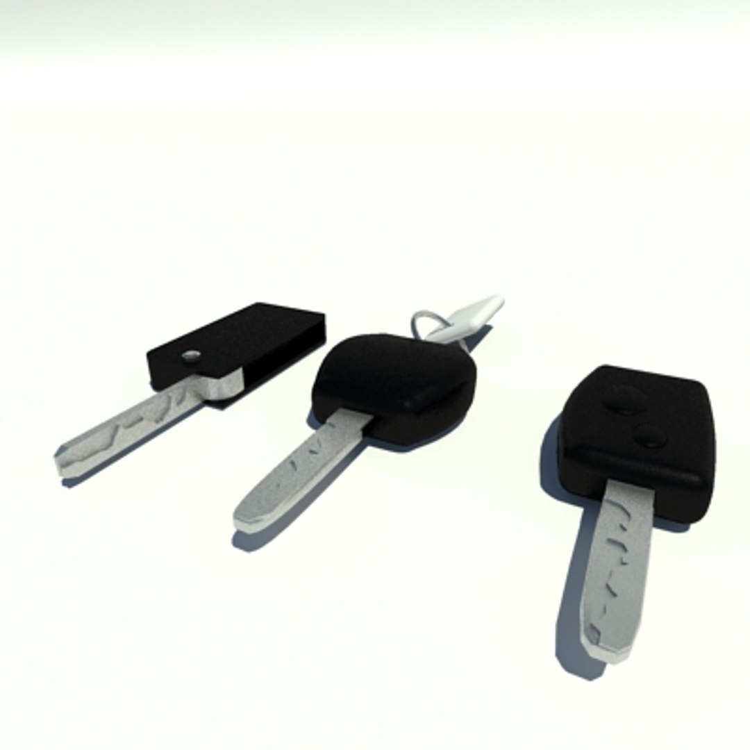 Car Keys 3d Model