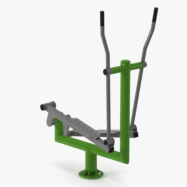 Outdoor Elliptical Cross Trainer Green 3D 모델 - TurboSquid 2046421