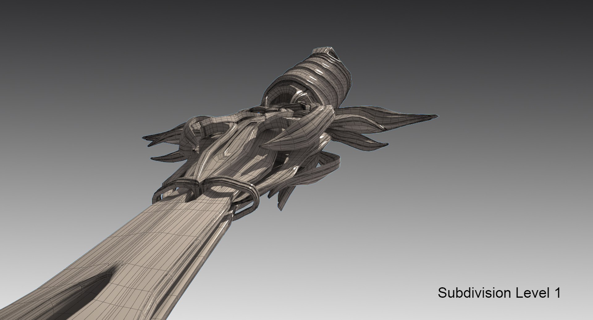 fantasy sword 3d max