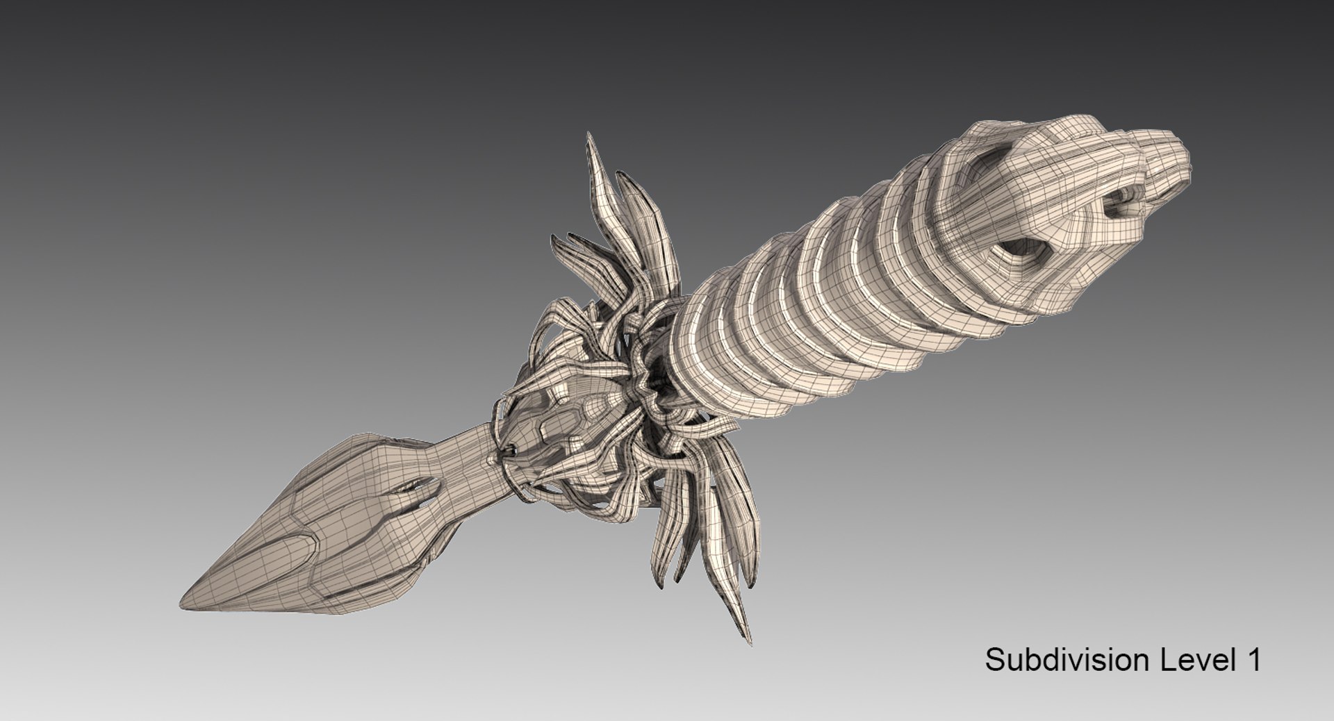 fantasy sword 3d max