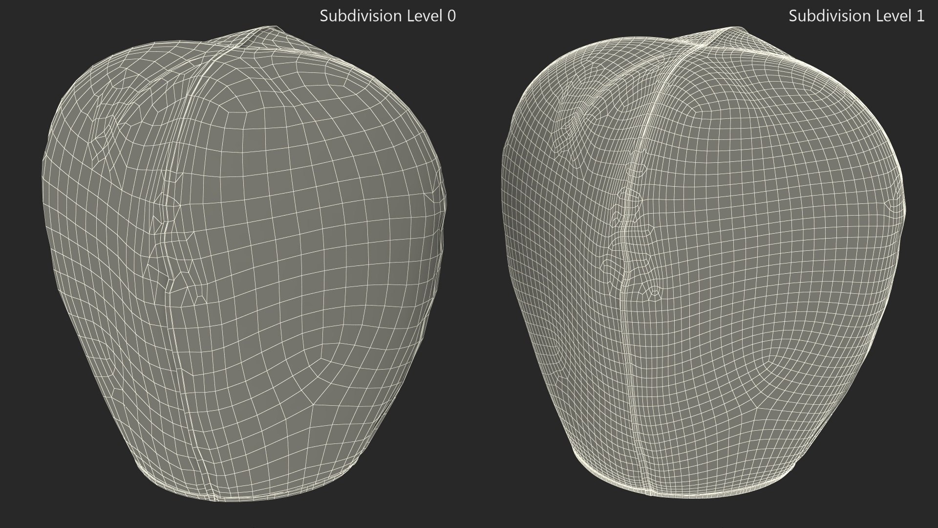 Sky Lantern White Color 3D Model - TurboSquid 2169534