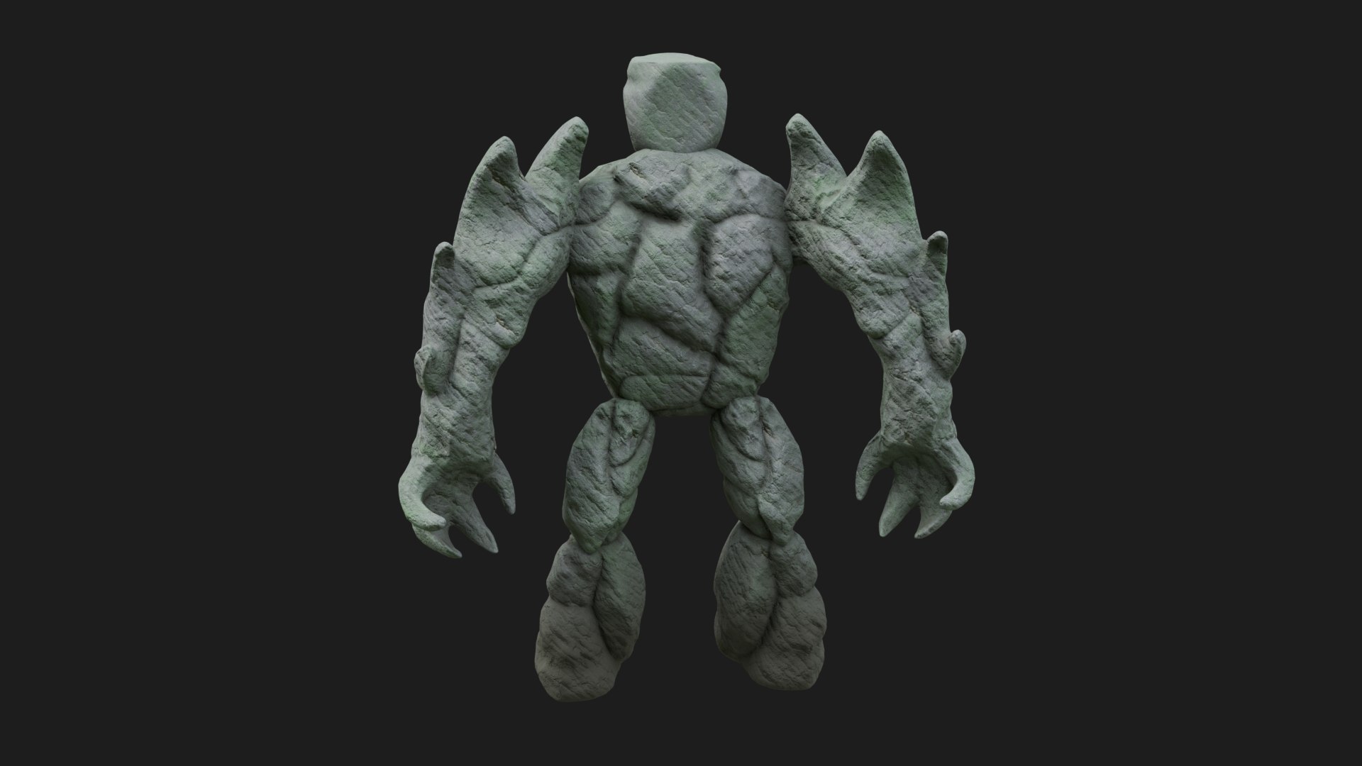 3D Golem - TurboSquid 2330622