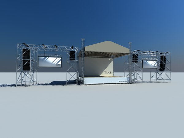 Outdoor Stage 3D Models for Download | TurboSquid