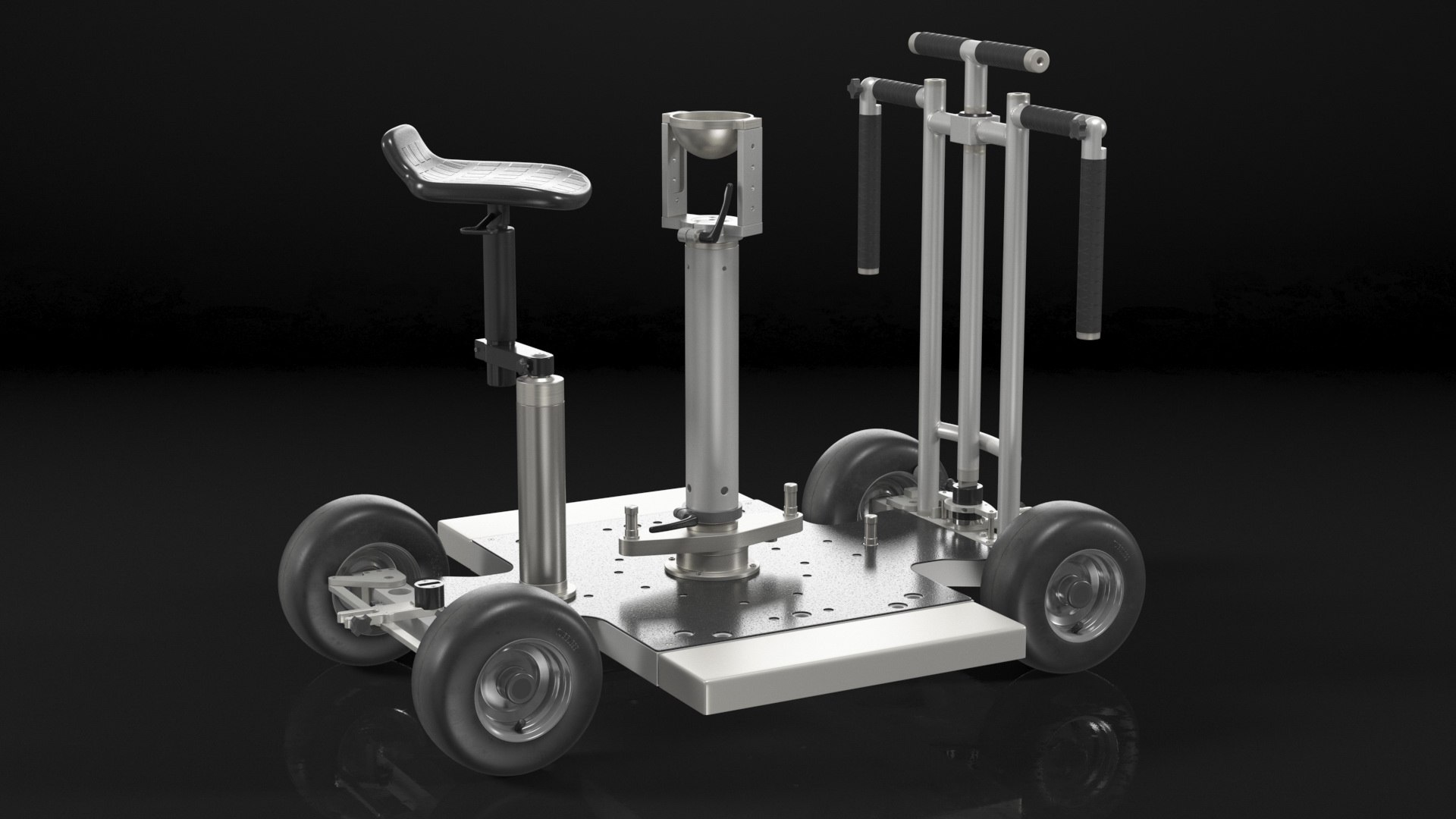 3D Dolly with Seat Rigged - TurboSquid 1914729
