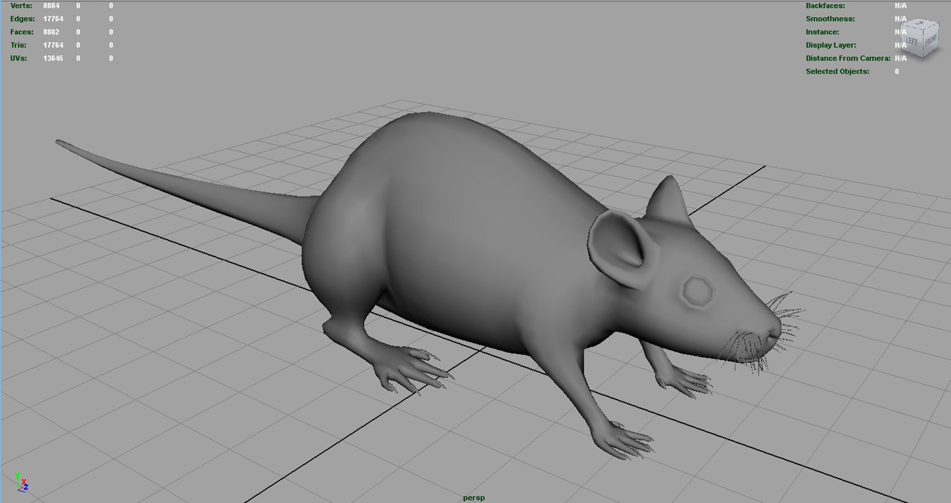3D Realistic Rat Model - TurboSquid 1301671