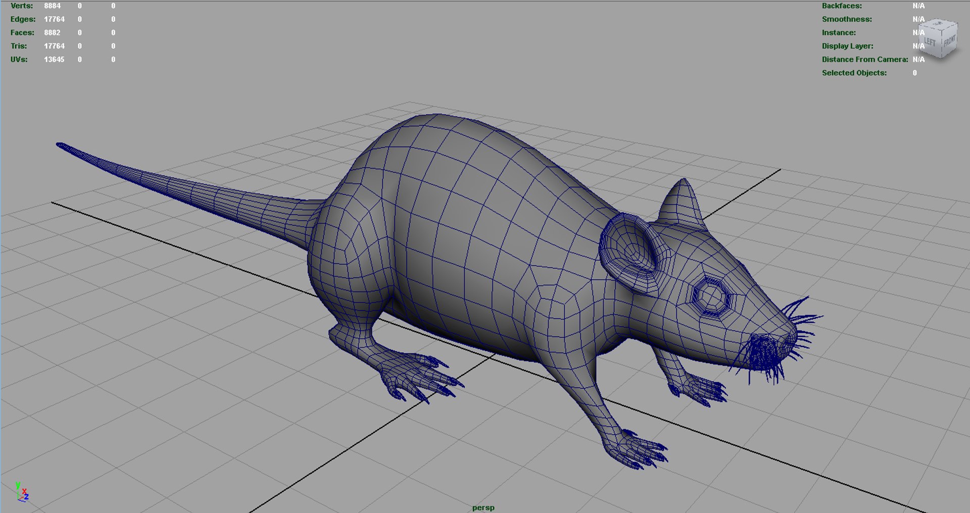 3D Realistic Rat Model - TurboSquid 1301671