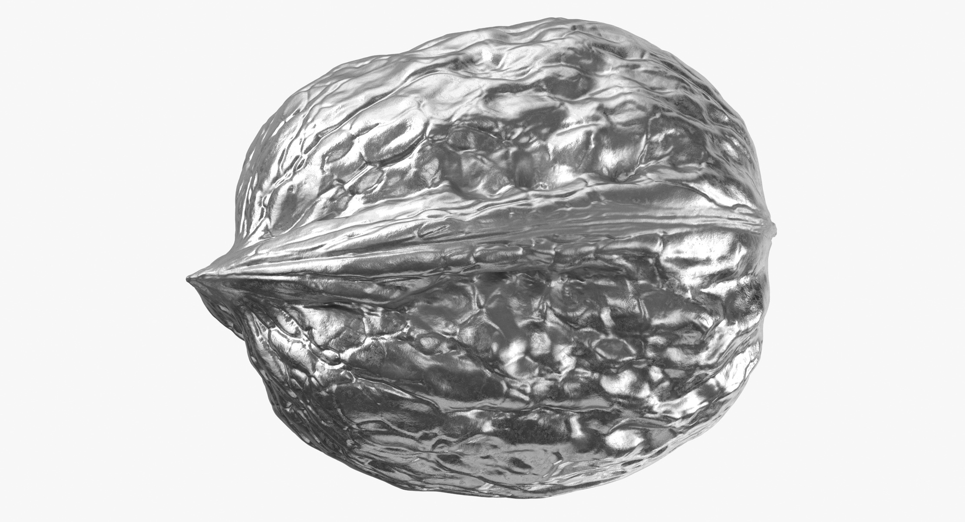 Walnut 04 silver 3D - TurboSquid 1597242