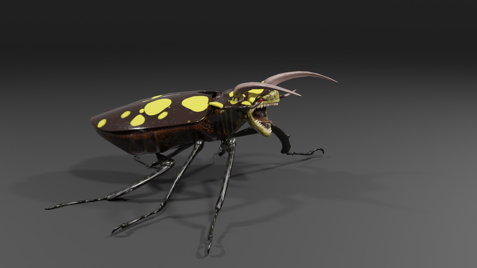 3D Bug Monster - TurboSquid 1859361