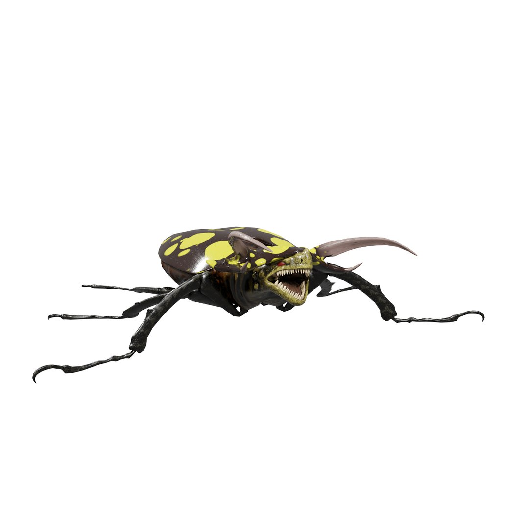 3D Bug Monster - TurboSquid 1859361